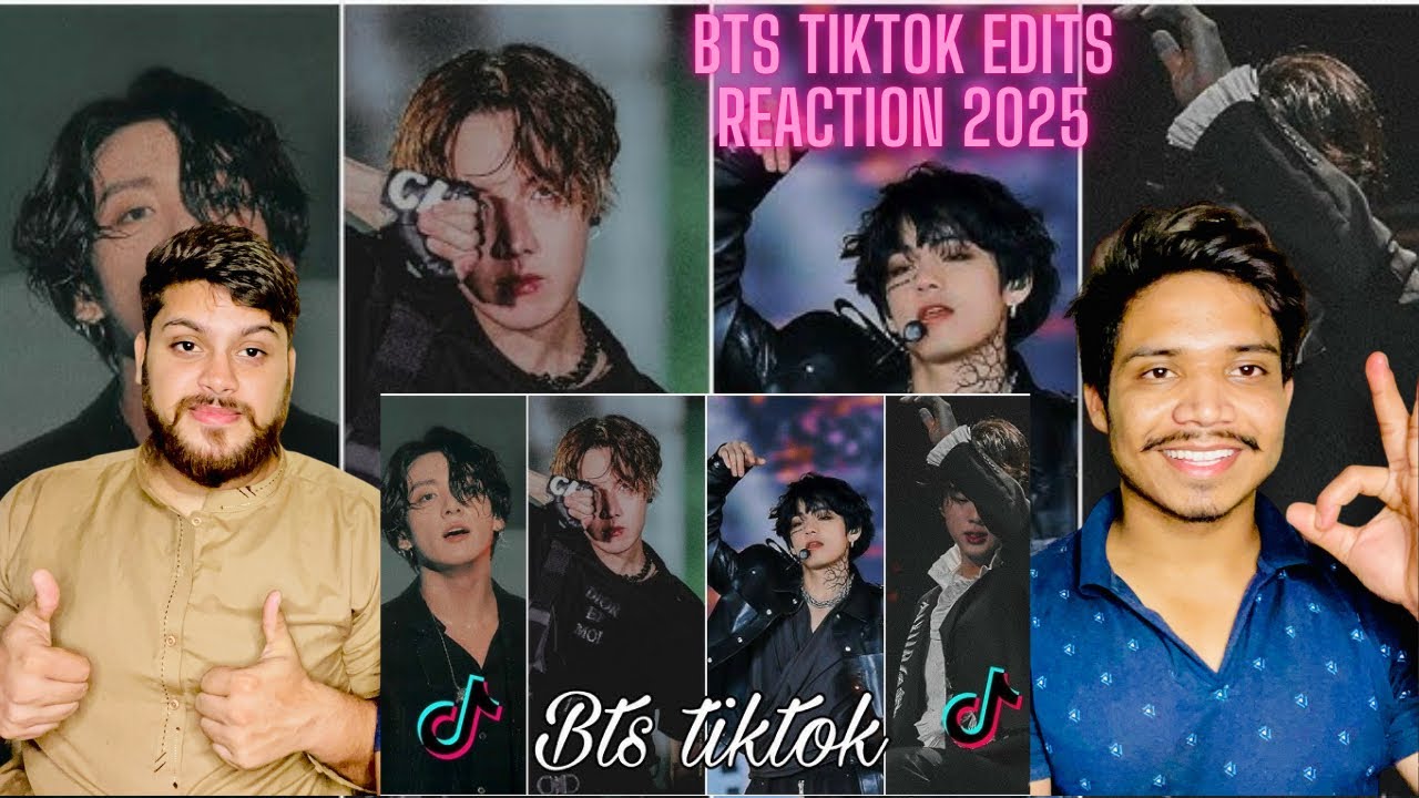Indian Reaction On BTS TikTok Edit Compilations 2025 Best TikTok Edist ...