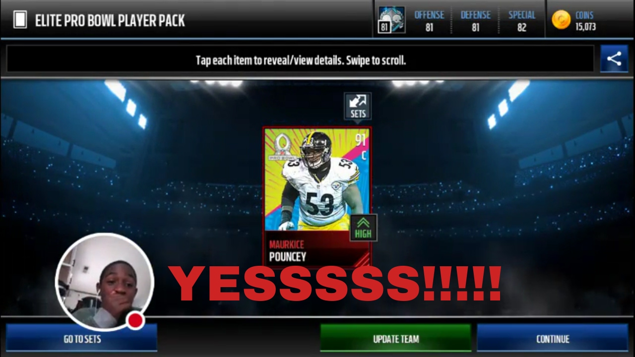 Pro Bowl Elite Player Pack Opening Must Watch!!!!! - YouTube