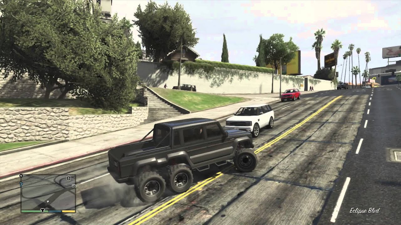 GTA 5 - The Rarest and the Best Offroad Vehicle 6 wheel Dubsta - YouTube