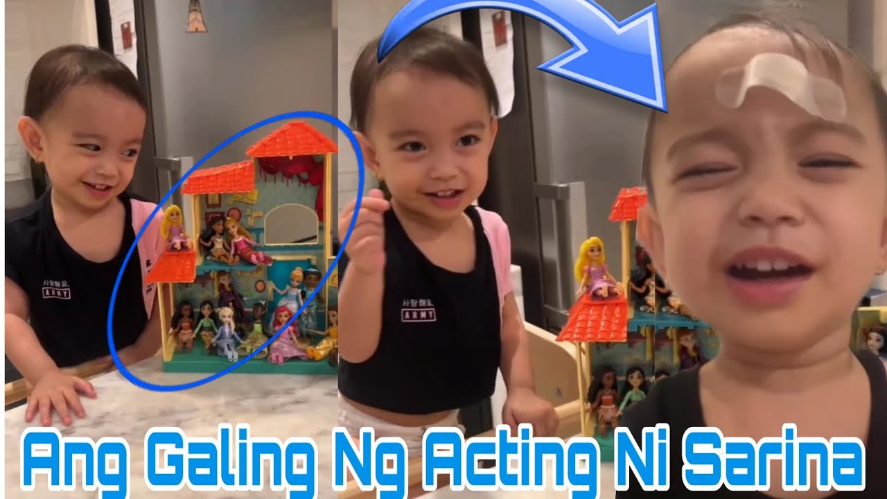 Baby Sarina Ni Jhong Hilario ACTING Moment - YouTube