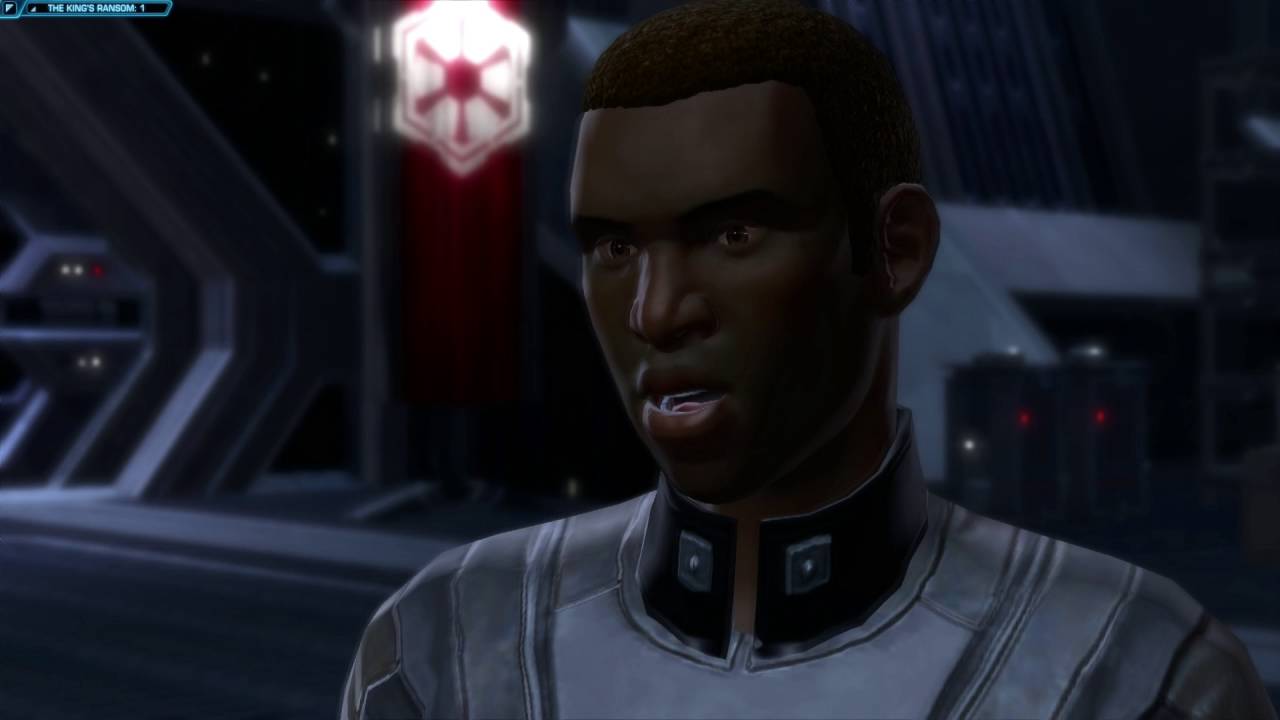 swtor: Female Republic Smuggler Flirts - Imperial Lieutenant - YouTube