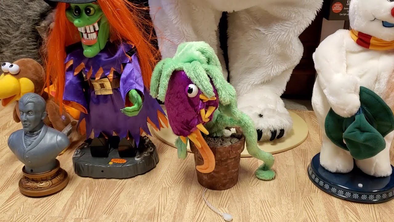 Gemmy Prototype Audrey The Plant Review! - YouTube