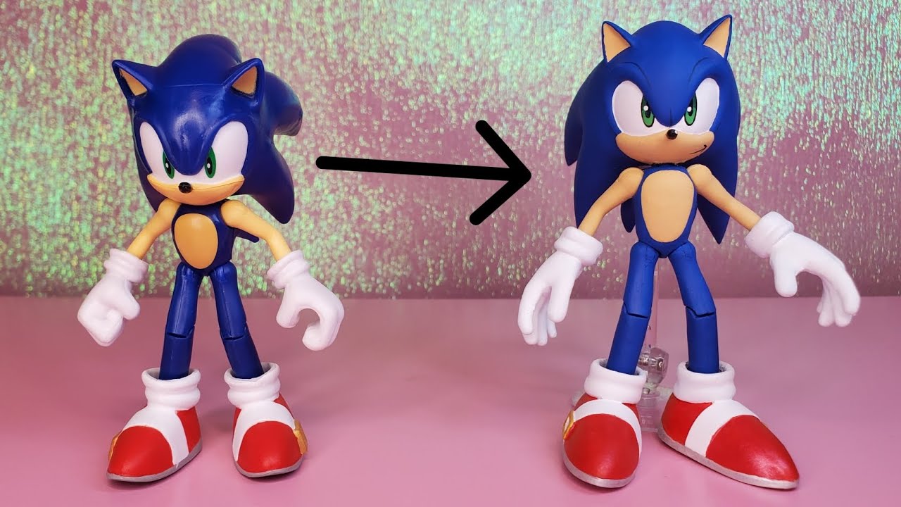 Sonic 06 Jakks Pacific (Custom) Figure - YouTube