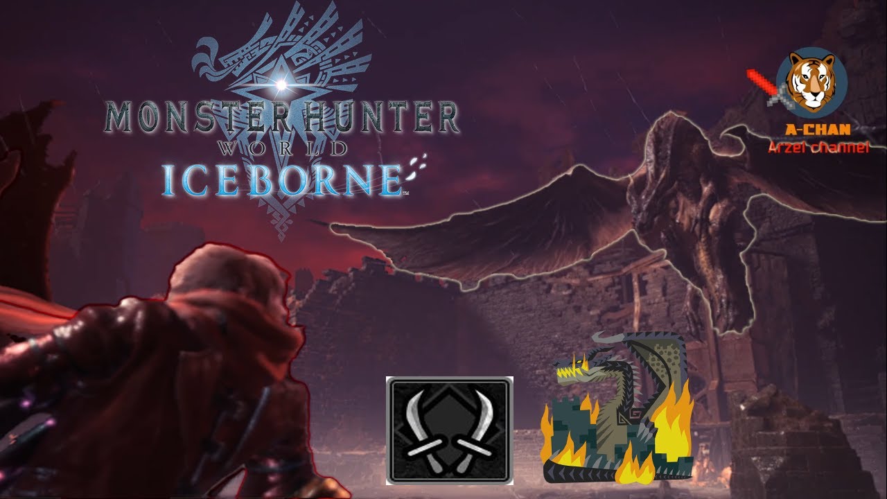 FATALIS EVENT ALL SCENE !!! MONSTER HUNTER WORLD : ICEBORNE - RED ROGUE ...