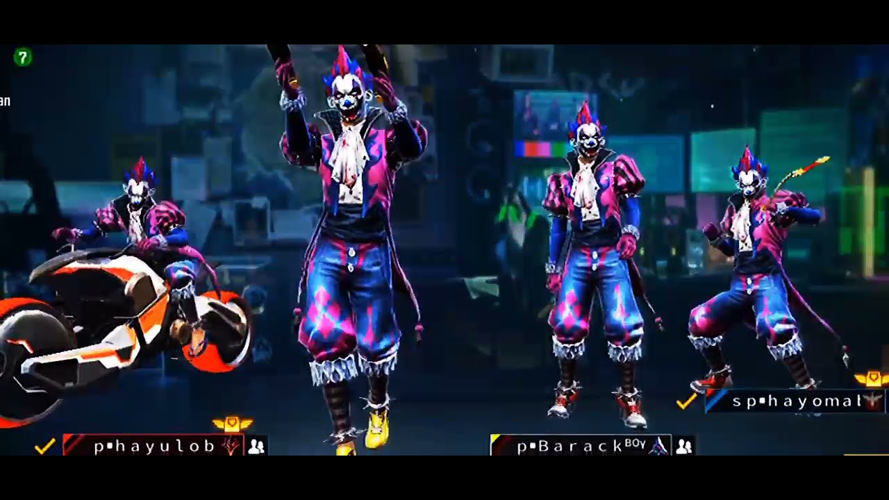 EMOT JEDAG JEDUG FULL BEAT SLOWMO FREE FIRE || PASUKAN BADUT MAMPANG😅 ...