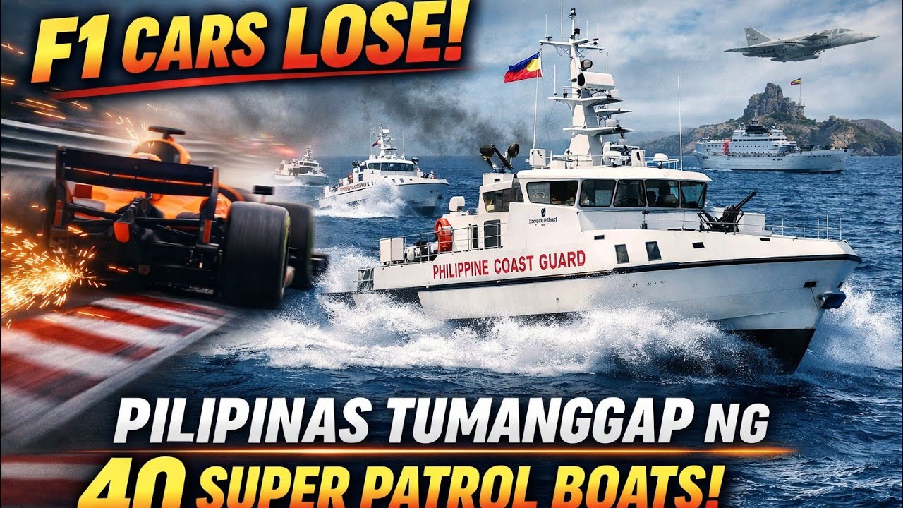 F1 Cars Lose! Pilipinas Tumanggap ng 40 Super-Fast Coast Guard Patrol ...
