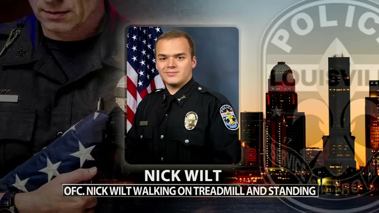 Louisville Police Foundation says LMPD officer Nick Wilt showing ...