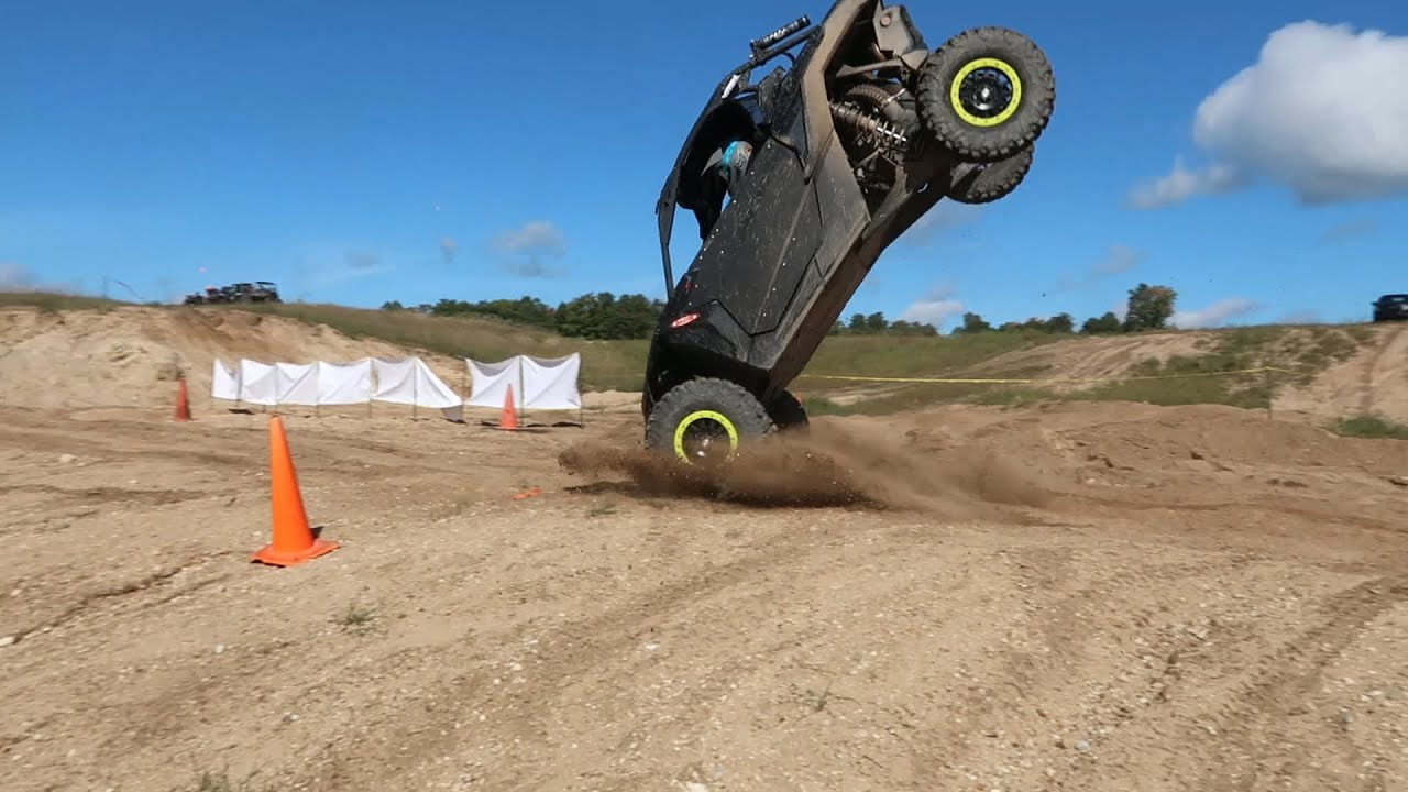 Can-Am Maverick ROLL OVER!! - YouTube