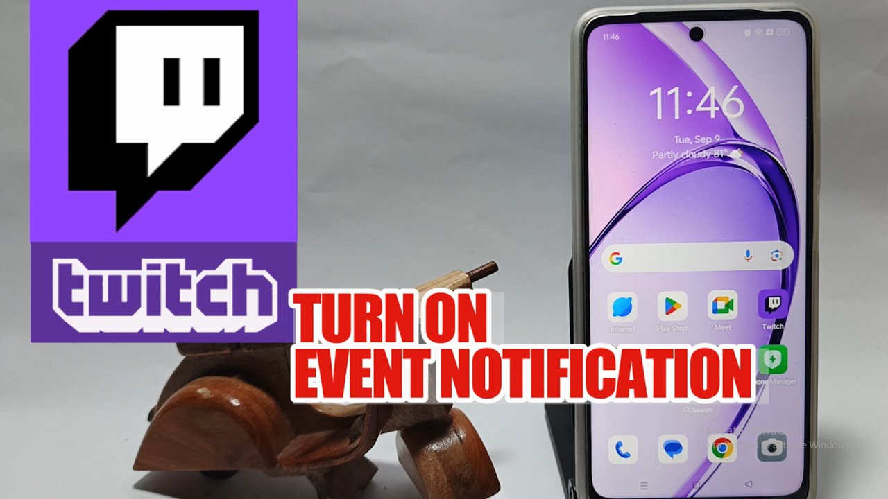 How To Turn On Event Notifications On Twitch App - YouTube