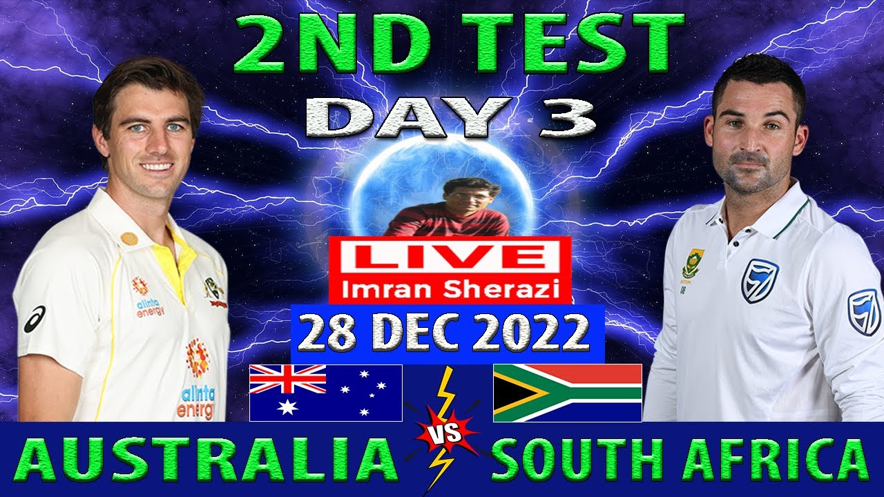 Australia vs South Africa | AUS vs SA | Day 3 of 2nd Test Match at ...