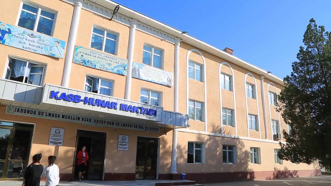 4-Sentyabr 2-son kasb-hunar maktabi Jizzax G`allaorol - YouTube