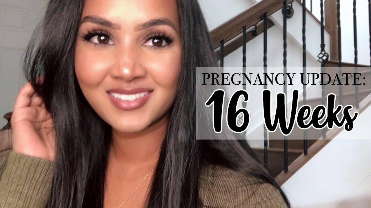 16 Week Pregnancy Update | Symptoms + Baby Bump | ariellethalia - YouTube