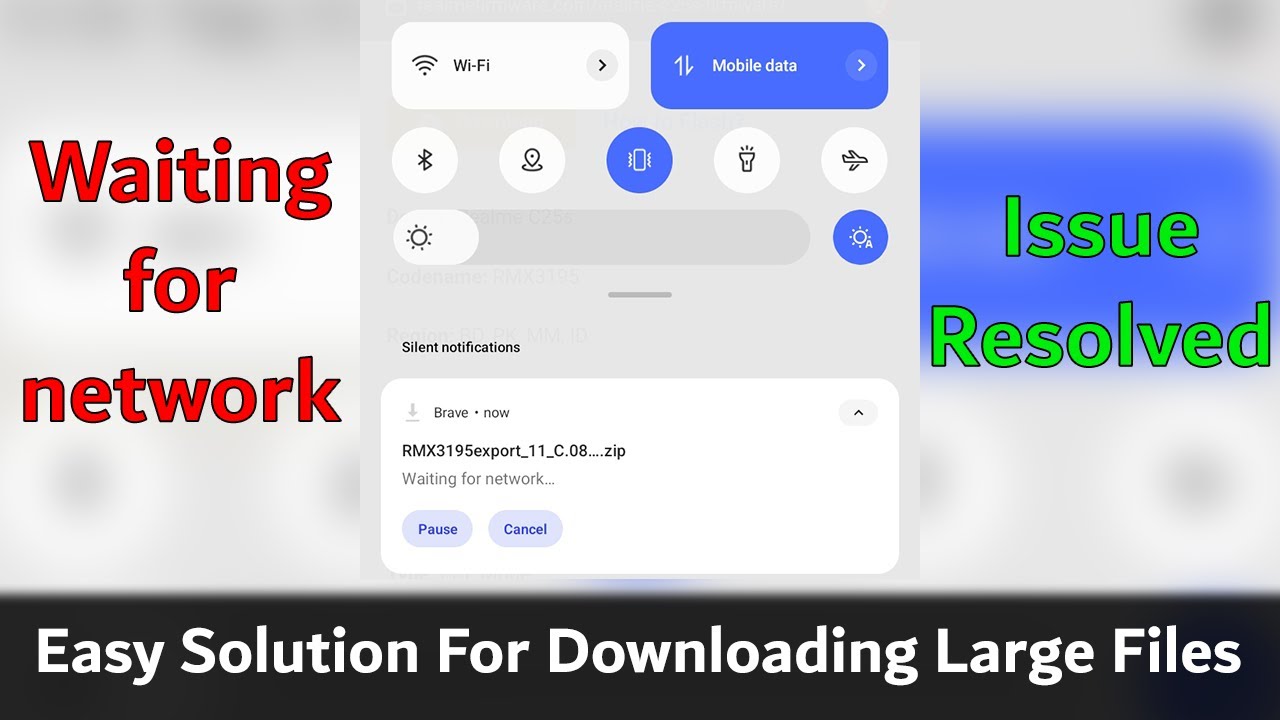 Waiting For Network Connection Issue Resolved | ADM - YouTube