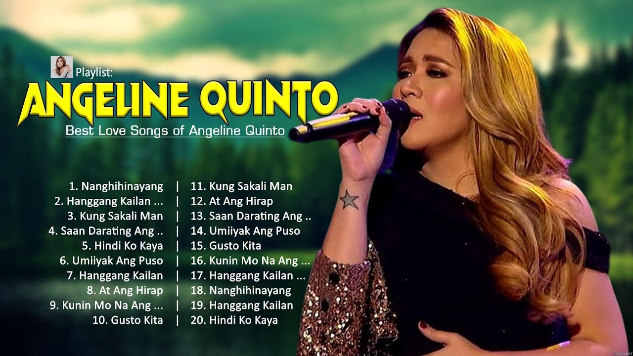 Angeline Quinto Songs 2024 ~ Angeline Quinto Music Of All Time ...