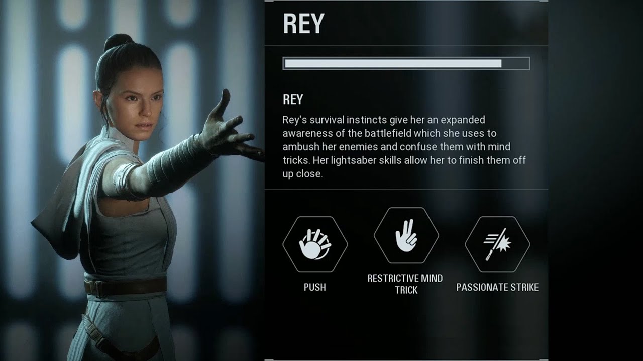 Star Wars Battlefront 2 - Rey Mod New Abilities (Change Of Abilities ...