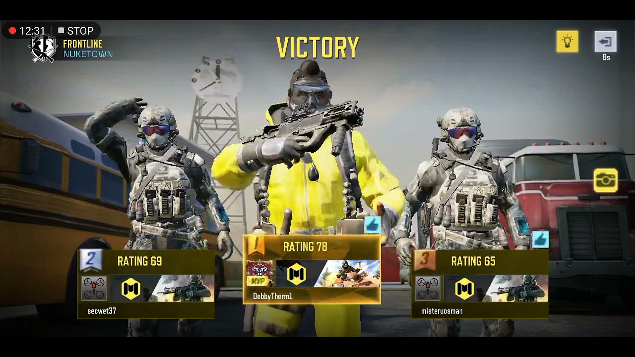 veteran 1 to veteran 3 codm ranked match - YouTube