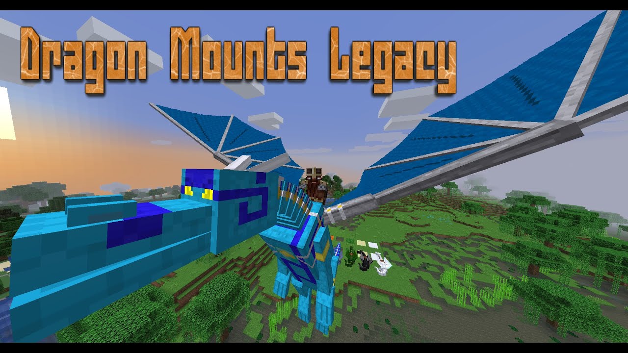 Dragones Mascota en Minecraft - Dragon Mounts Legacy Mod 1.18.1 ...