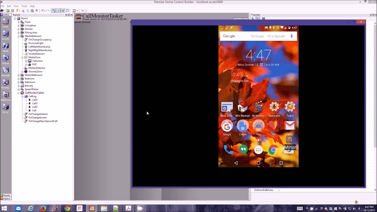 8. FREE Home Automation How To: Setting up the Premise Tasker module for Android - YouTube