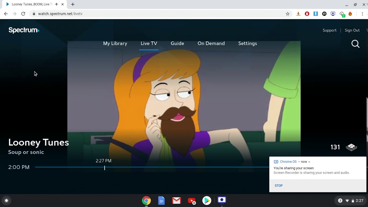 what the heck how i have boomerang channel spectrum tv - YouTube
