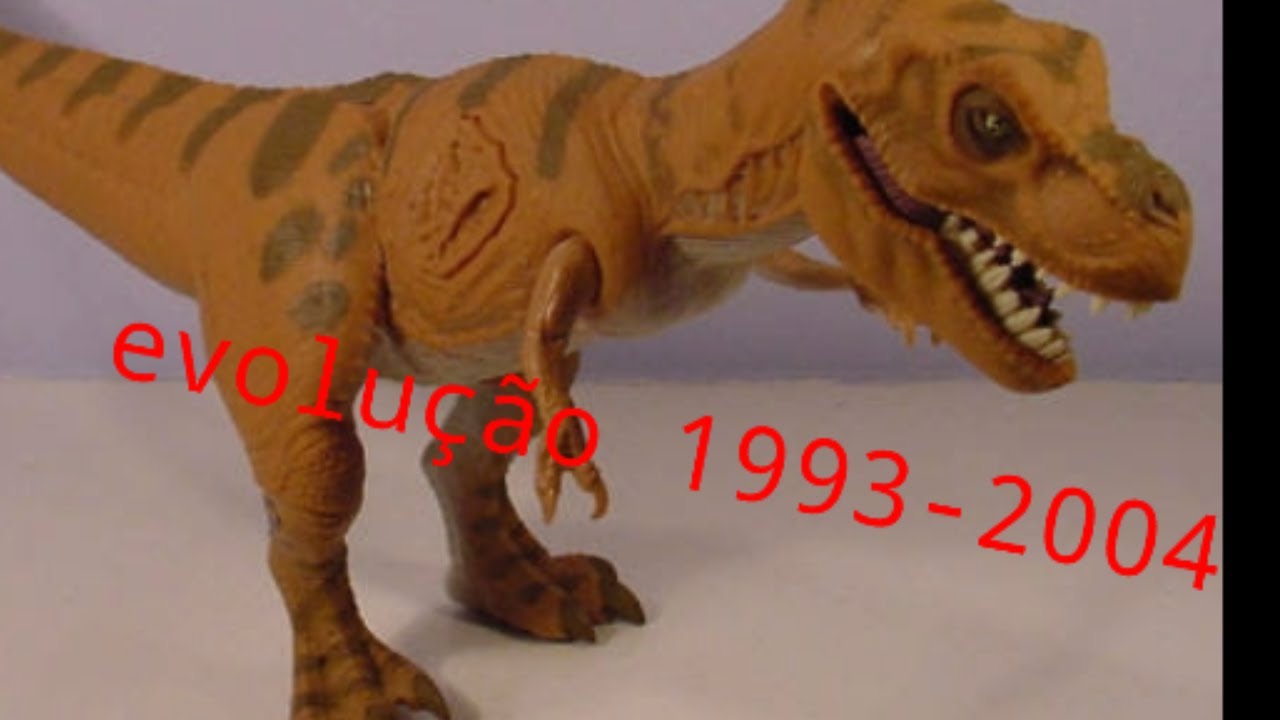 a evolução do young t-rex kenner 1994-2004 - YouTube