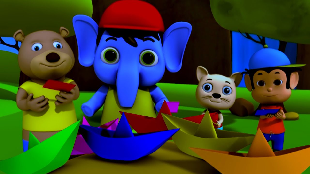 Naav Banao Naav Banao | Boat hindi nursery rhymes for children | बच्चों ...