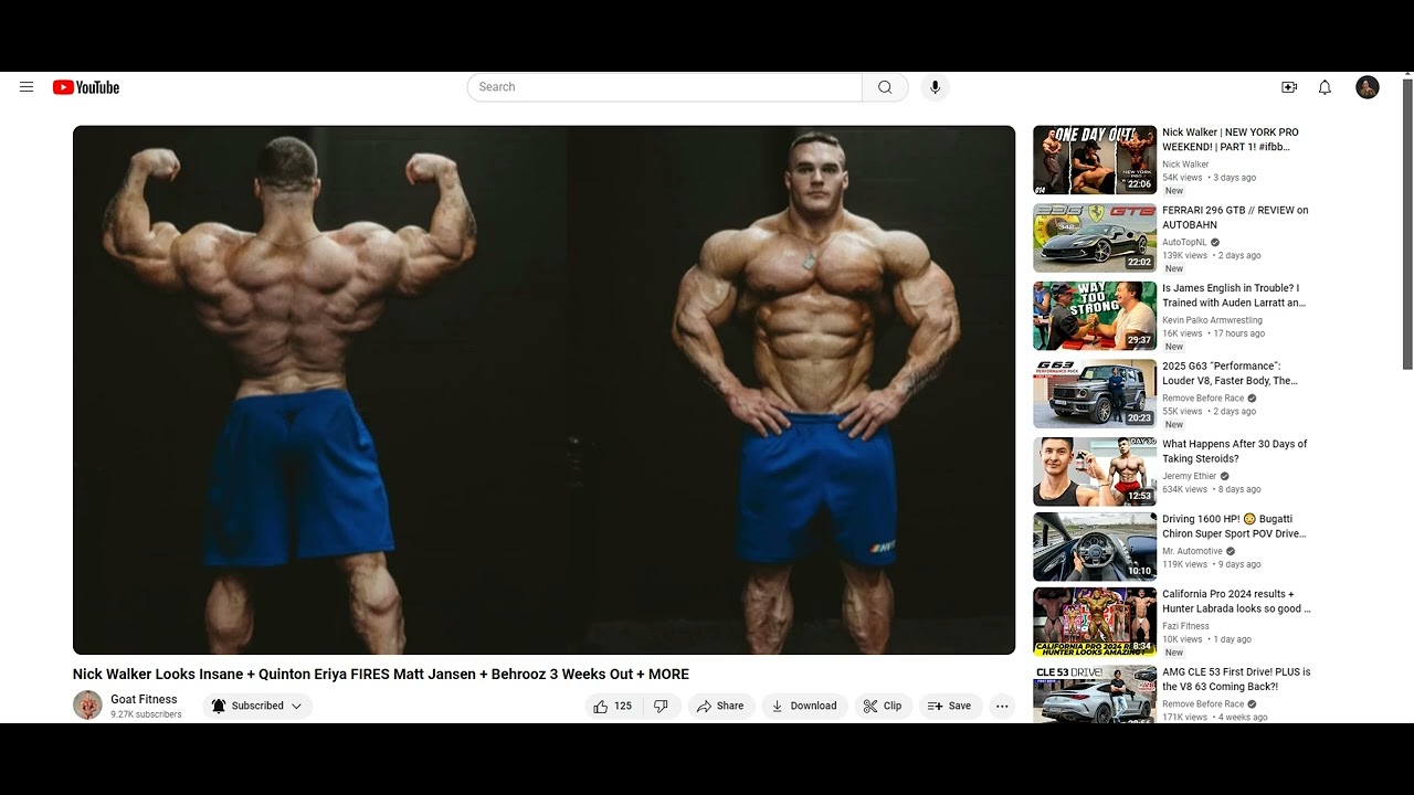 Bodybuilding world(News), Quinton, Behrooz, Nathan, Patrick Moore ...