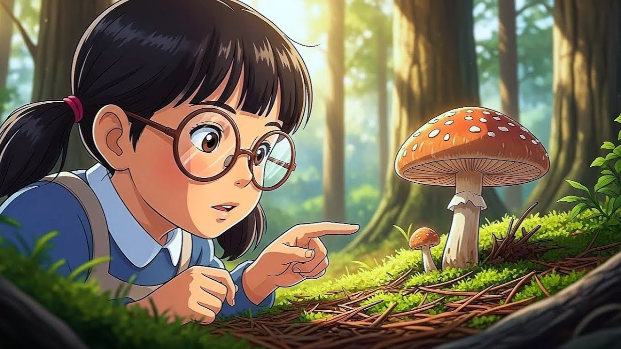 A cute little girl with her cozy life || Ghibli Style Video ...