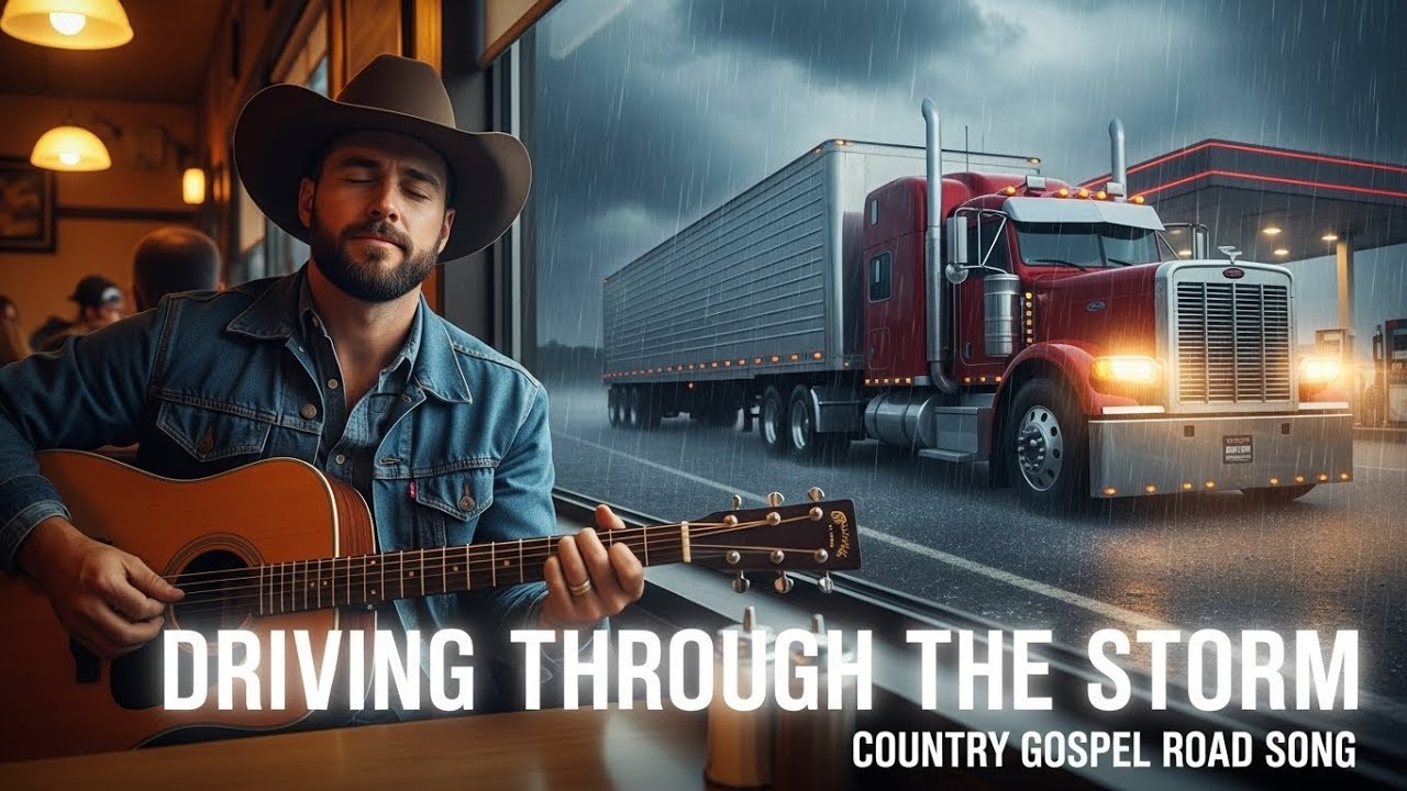 Driving Through the Storm | Country Gospel Road Song ⛈️🛣️ - YouTube