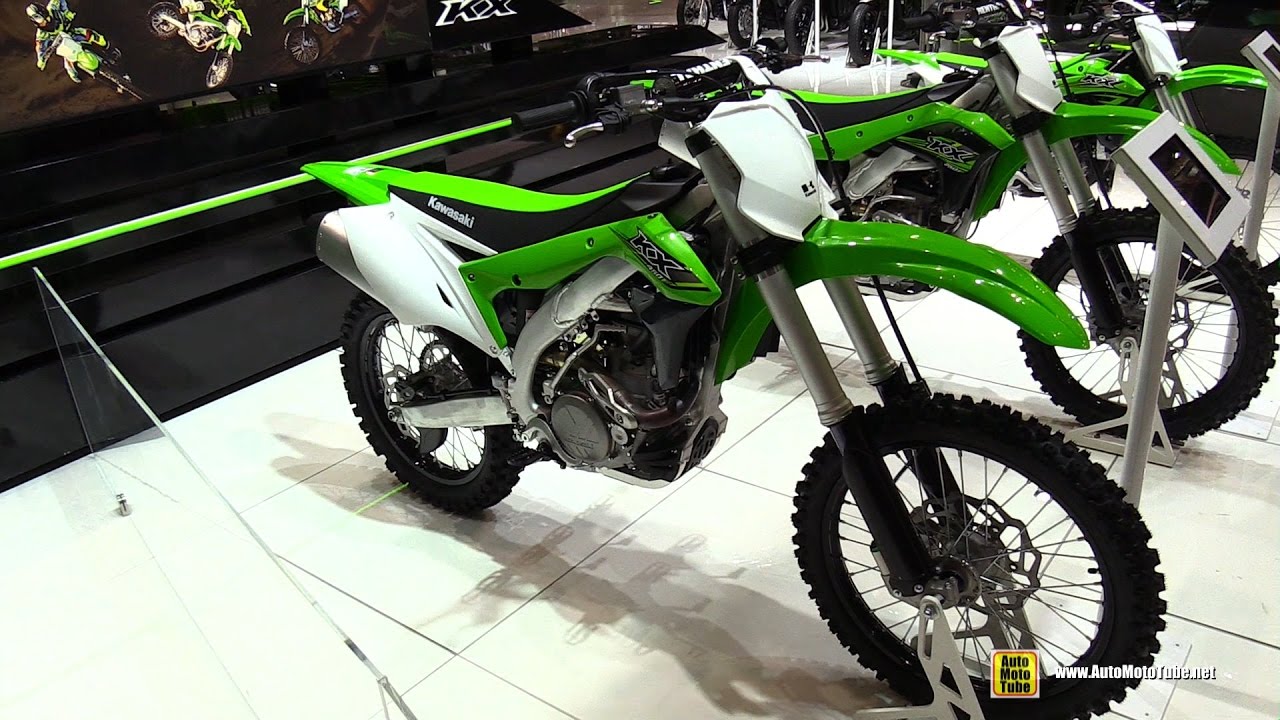 2017 Kawasaki KX450F - Walkaround - 2016 EICMA Milan - YouTube