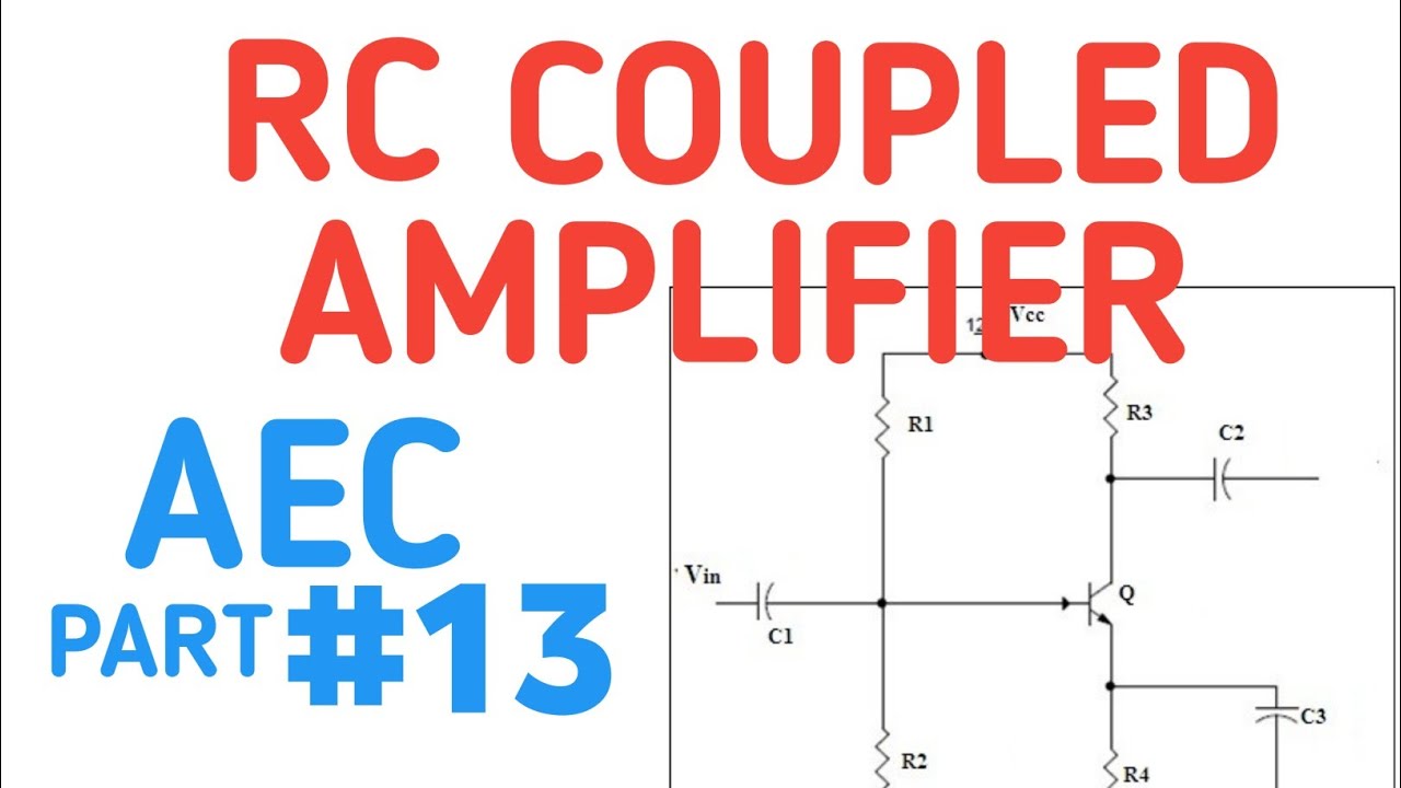 RC COUPLED AMPLIFIER | ANALOG ELECTRONIC CIRCUITS | PART 13 | - YouTube