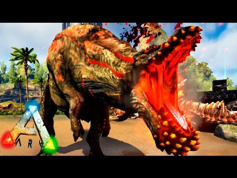 MONSTER HUNTER DEVILJHO DE FUEGO ALPHA !! ARK POCALIPSE #26 Makigames ...