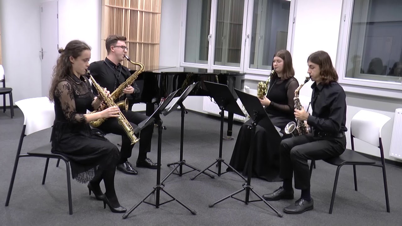 David Maslanka - Recitation Book cz. V (Saxademus Quartet) - YouTube