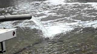 DFG STOCKING TROUT AT INTAKE II, BISHOP ON MAY 5, 2010