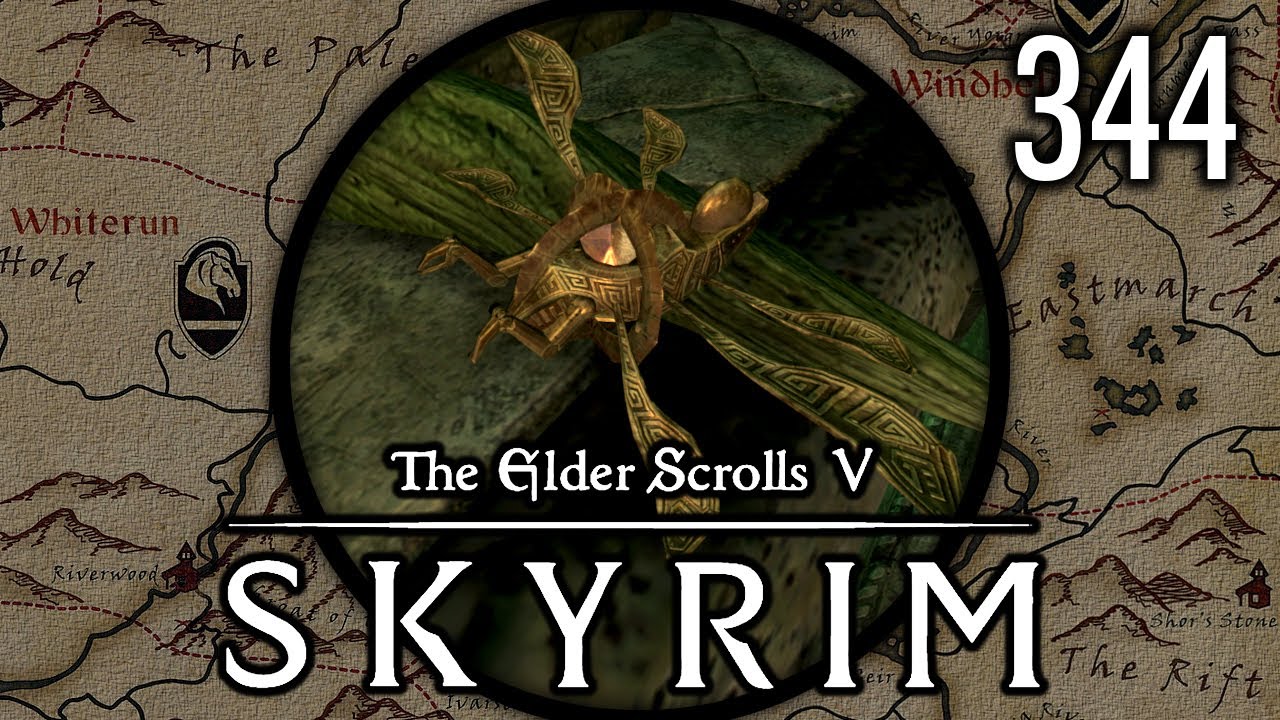 We Get a Dwarven Drone Fly - Let's Play Skyrim (Survival, Legendary ...
