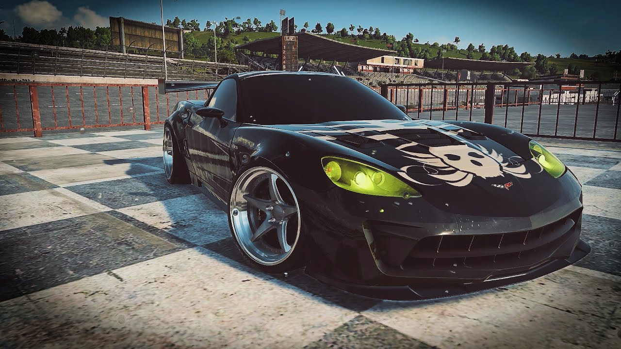 Webster's Corvette 2020. Showcase NFS Heat - YouTube