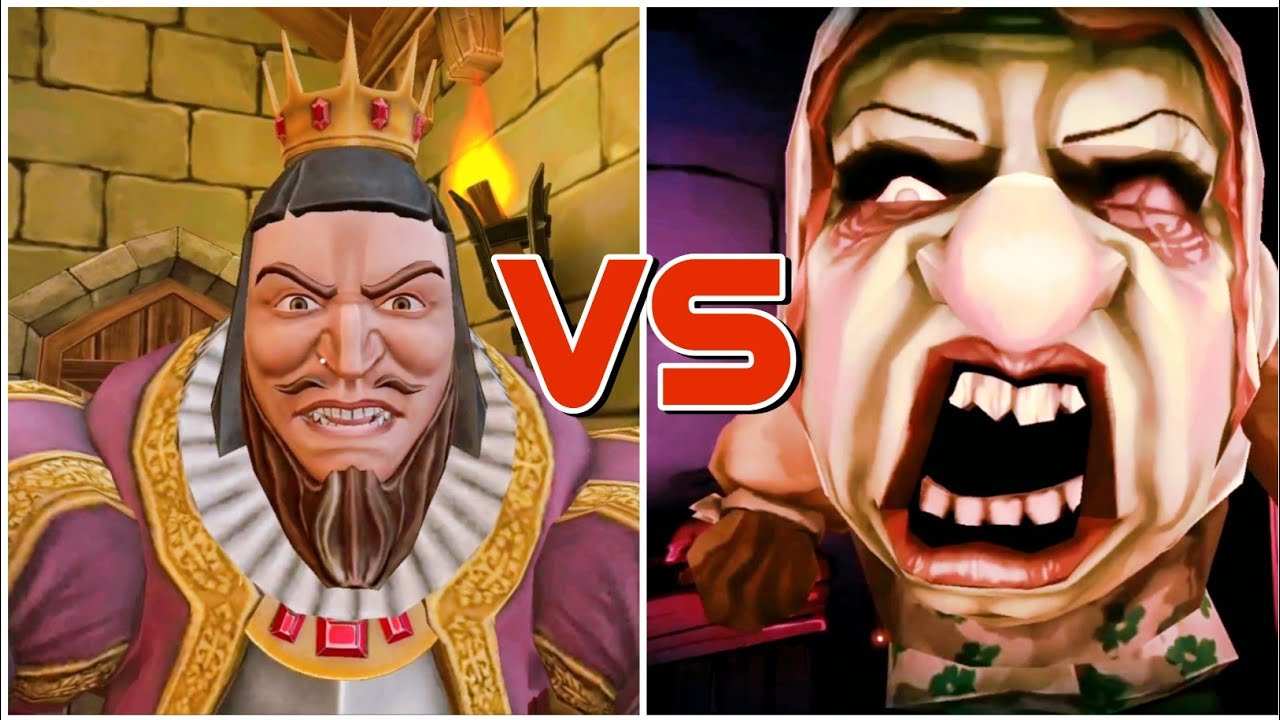 Angry King Vs Witch Cry Full Gameplay - YouTube