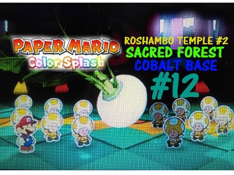 Paper Mario: Color Splash Episode 12 - Roshambo Temple #2, Sacred ...