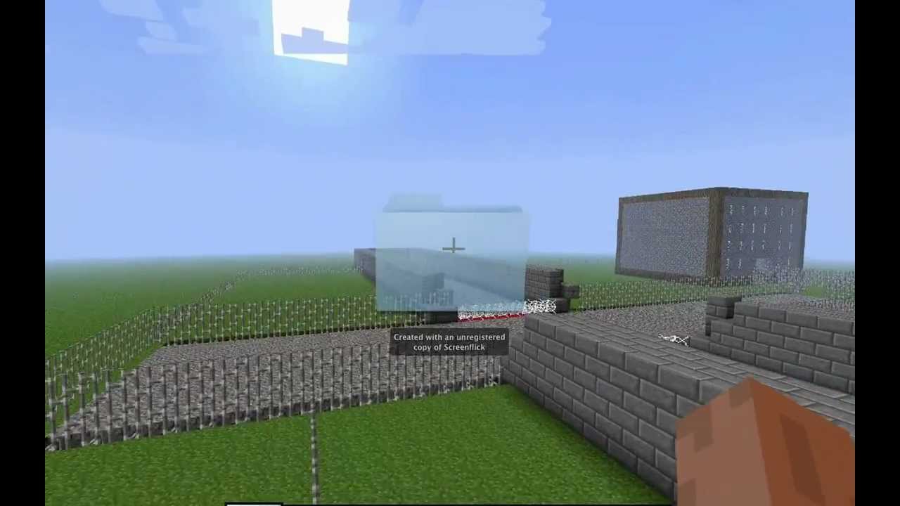 Minecraft Berlin Wall - YouTube