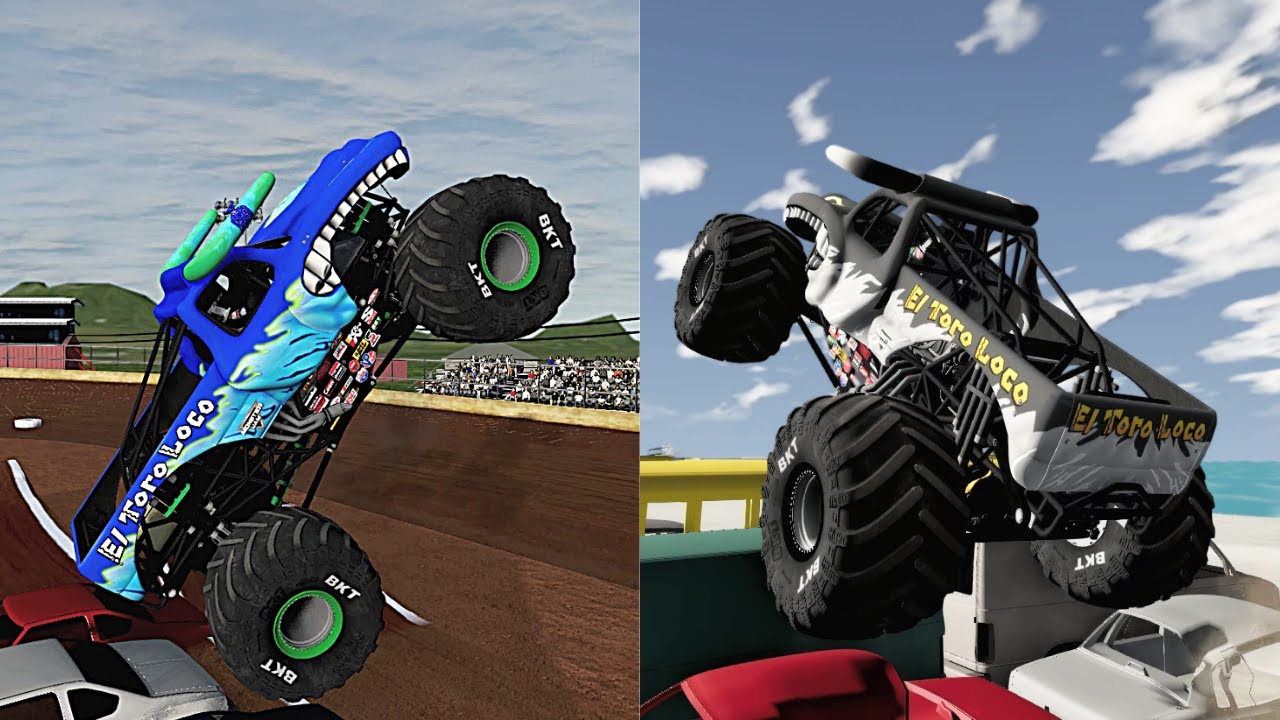 MONSTER JAM | TEAM EL TORO LOCO BEST FREESTYLE MOMENTS of 2022 - YouTube