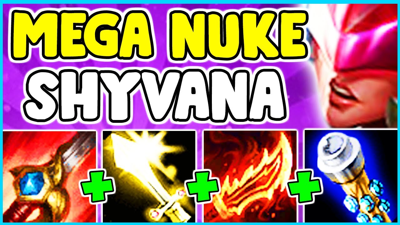 *UNDERRATED* SECRET ASSASSIN! SHYVANA FULL AP ONHIT ATTACK SPEED BUILD ...