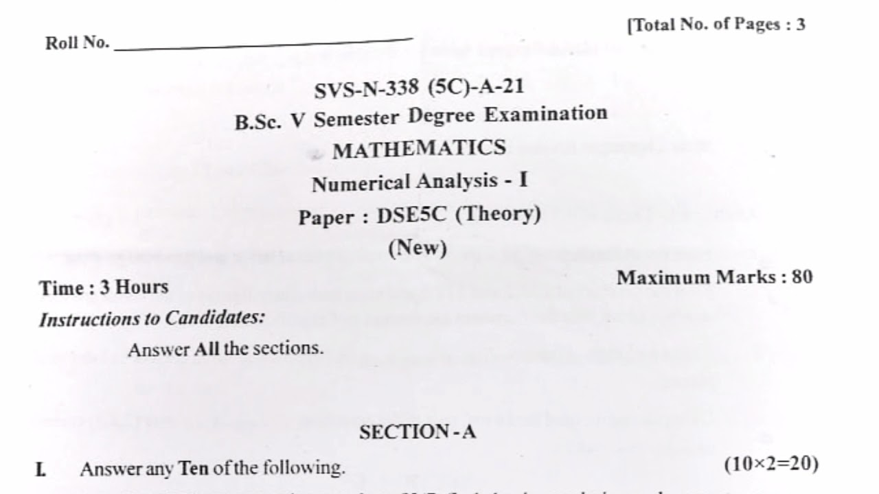 Bsc 5th Sem Mathematics Numerical Analysis Gulbarga University CBCS bsc-5th-sem-mathematics-numerical-analysis-gulbarga-university-cbcs