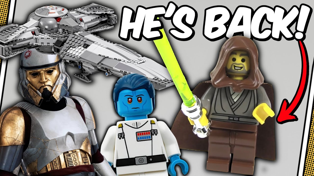 LEGO STAR WARS 2024 SET LEAKS - Jedi Bob, Captain Enoch, Thrawn, Darth ...