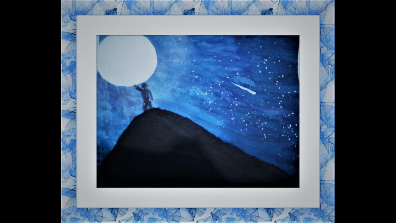 Sky is the Limit| Easy Drawing | To the Moon - YouTube