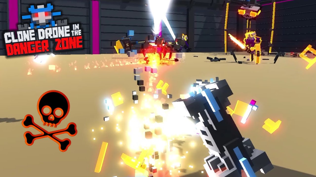THE GAUNTLET! | Clone Drone In The Danger Zone Custom Levels - YouTube