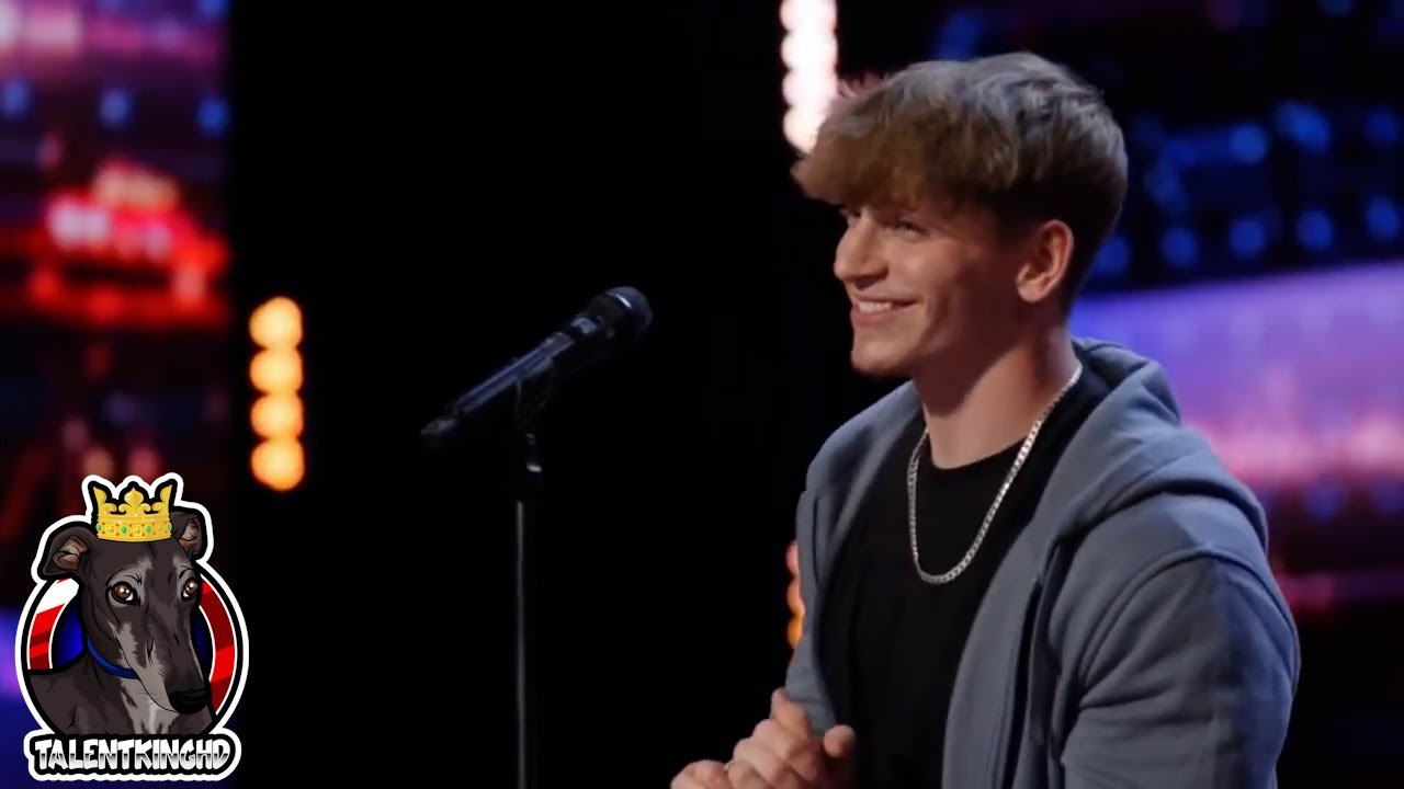 America's Got Talent 2022 Lee Collinson Full Performance & Intro ...