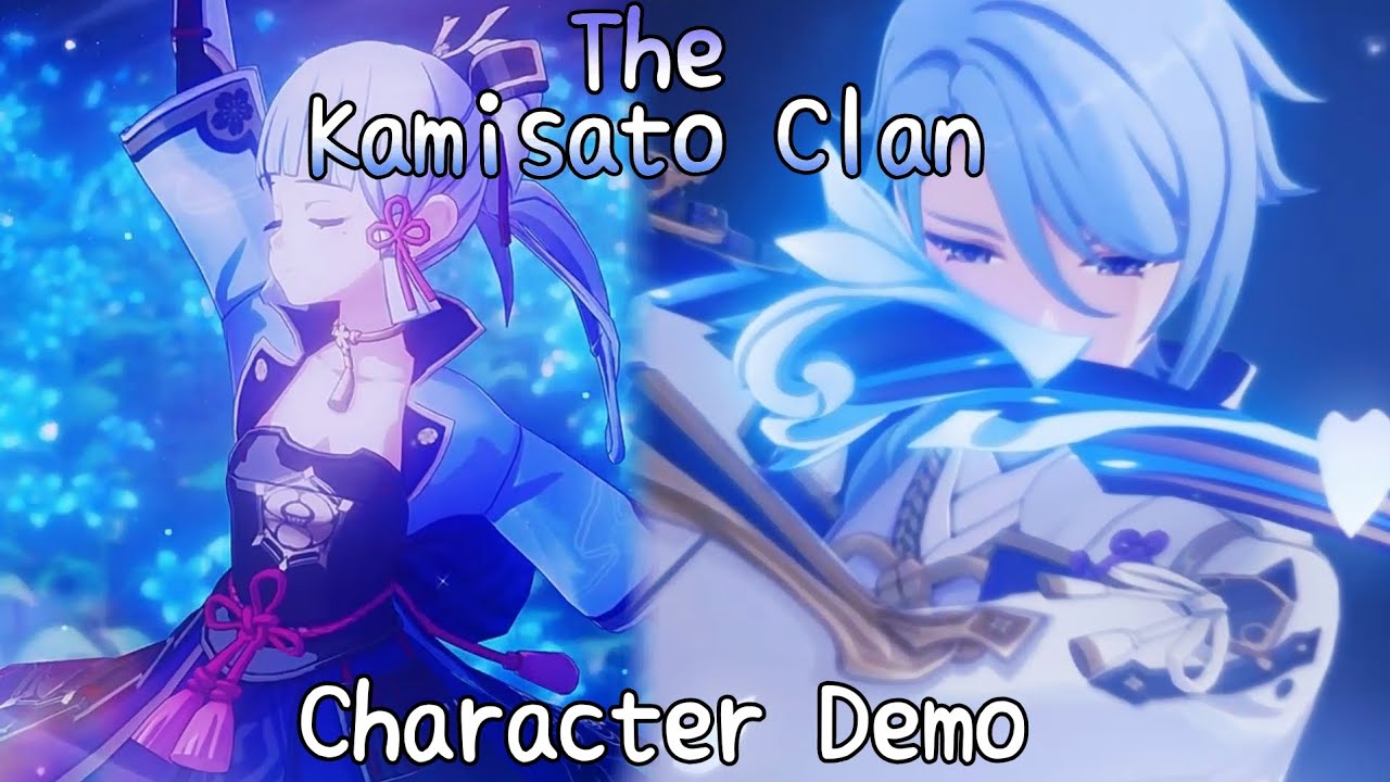 Kamisato Ayaka & Ayato Character Demo // Genshin Impact - YouTube