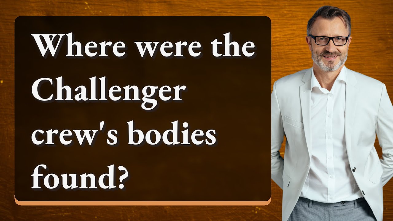 Where were the Challenger crew's bodies found? - YouTube