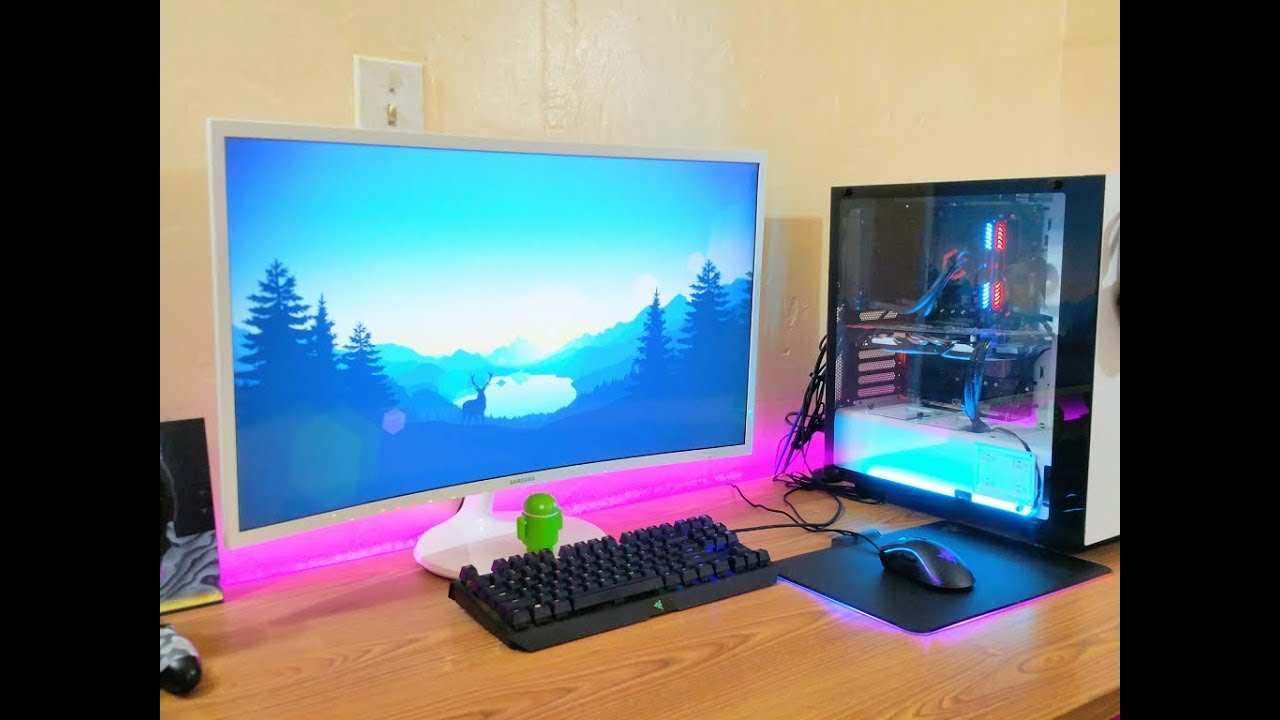 The Ultimate RGB Gaming Setup - YouTube