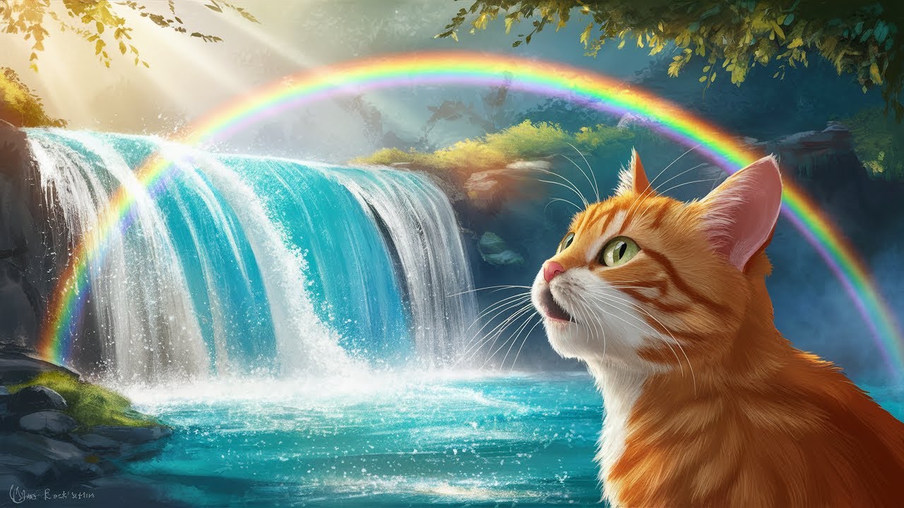 🐱🍊 Orange Cat and the Magic of Nature 🌿 | Cat #cat #cats #shorts - YouTube