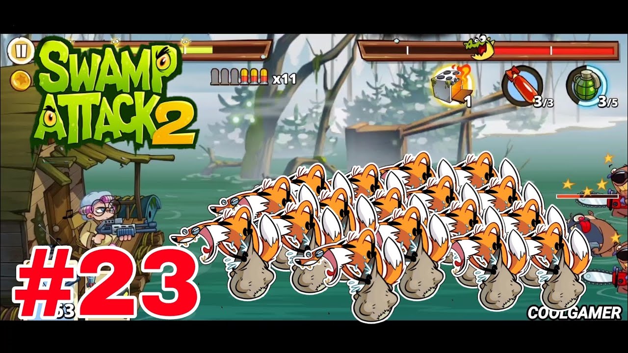 SWAMP ATTACK 2 GAMEPLAY#23 EPISODE 3 LEVEL 145 TO 153 - YouTube